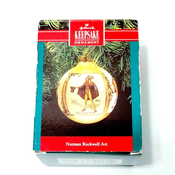 Hallmark | Holiday | Hallmark Norman Rockwell Art The Saturday Evening ...
